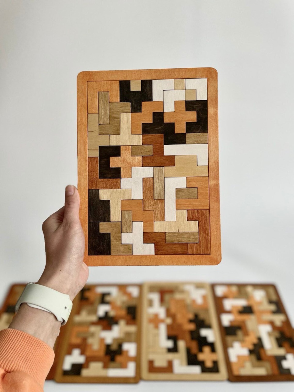 Personalized Tetris: Personalized Wooden Birthday Board Game Perfect ...