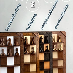 Personalized Wall Chess Board Vertical Chess Board Wooden Wall Art 5th ...