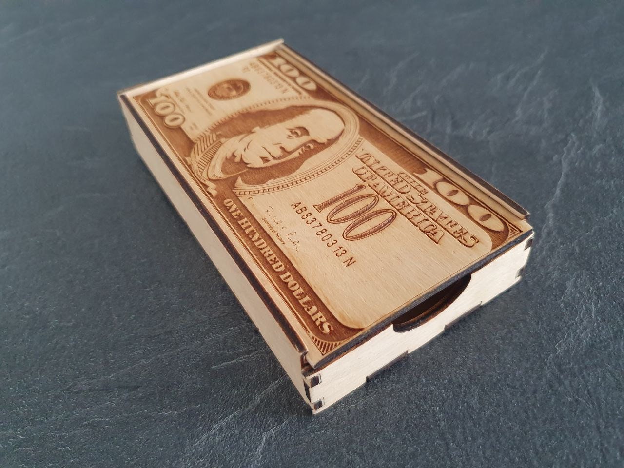 Wooden Money Box, Handmade Gift Box, Personalized Graduation Money ...