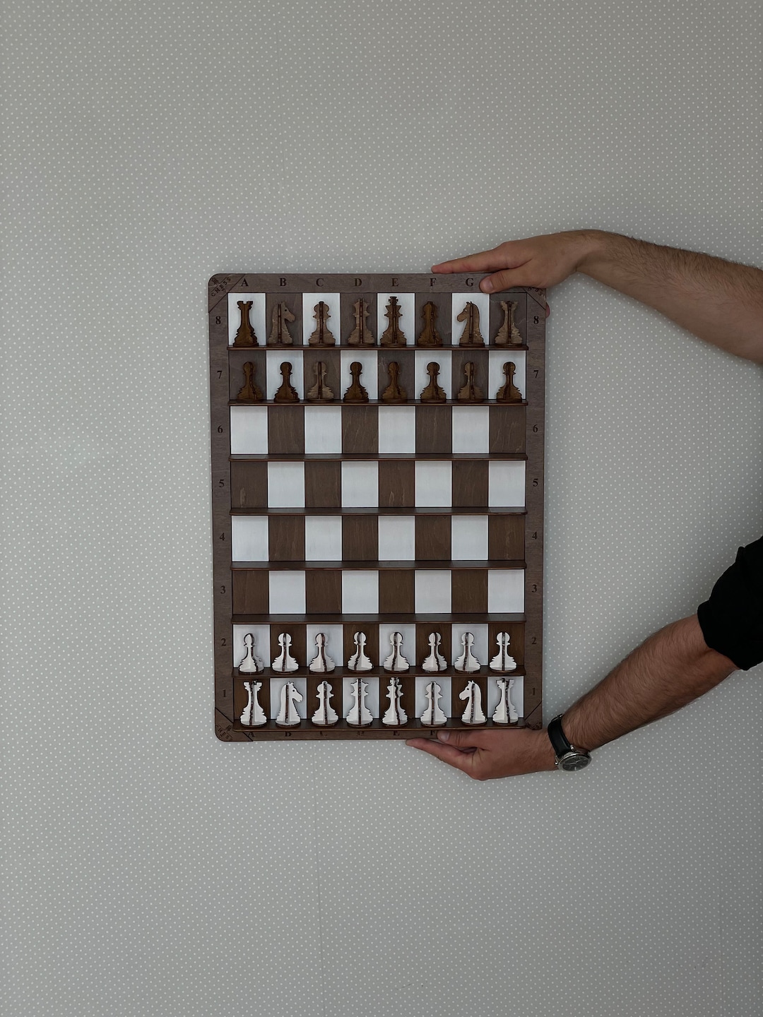 Cottage Living Room Decor Vertical Chess Board Farmhouse Entryway Decor ...