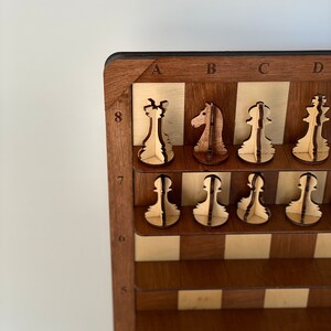 Queen's Gambit Vertical Chess Set Military Retirement Gift Cool Chess ...