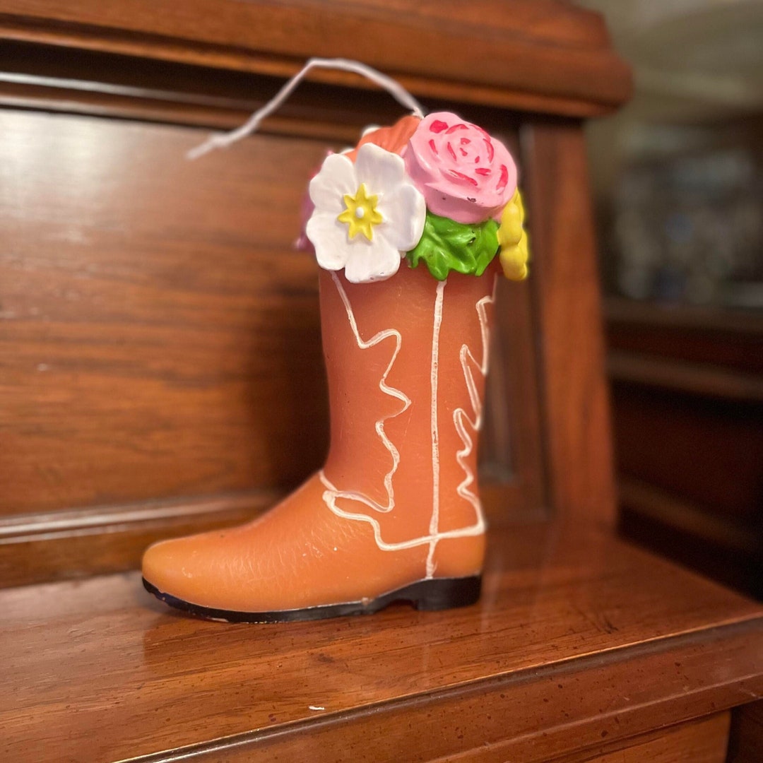 Cowboy Boot Candle// Cowgirl Boot// Trendy Candle// Aesthetic Candle ...