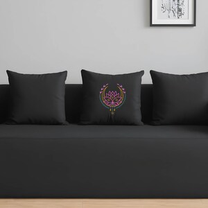 2 Lotus Mandala Machine Embroidery Designs With Commercial License, All ...