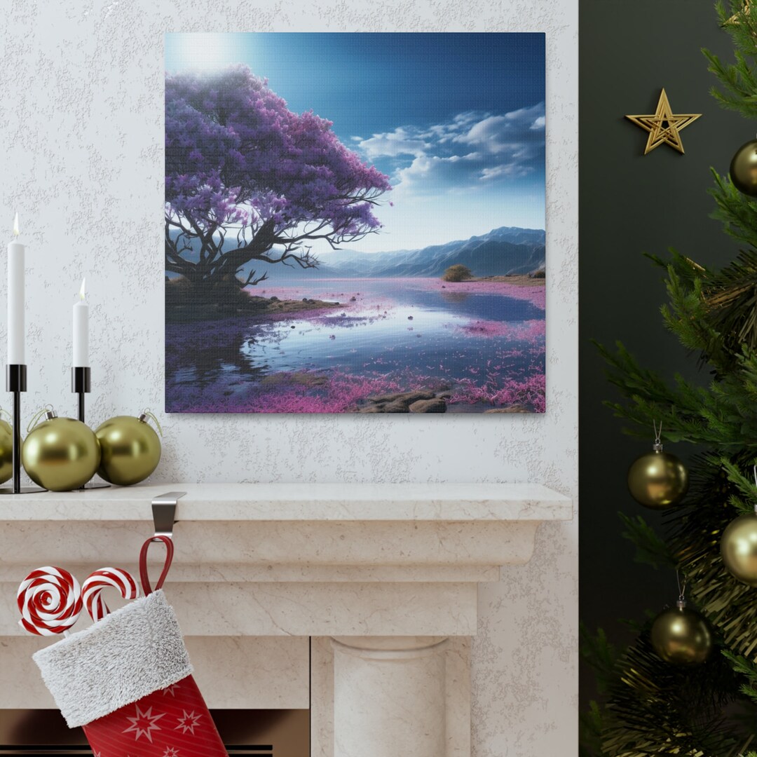 Cataleya Tree by A Lake - Etsy