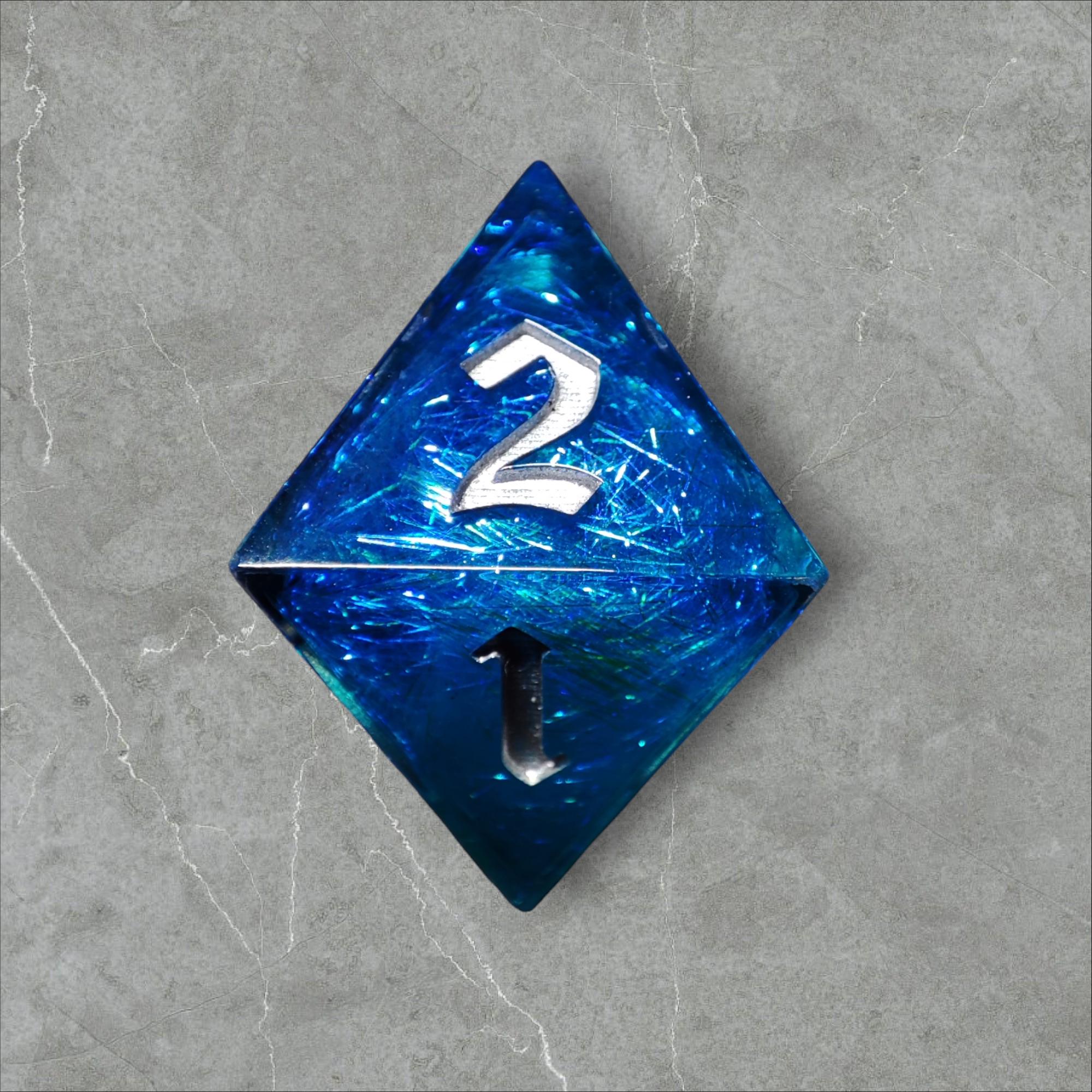 Storm Light 7 Piece Polyhedral Handmade Dice Set - Etsy