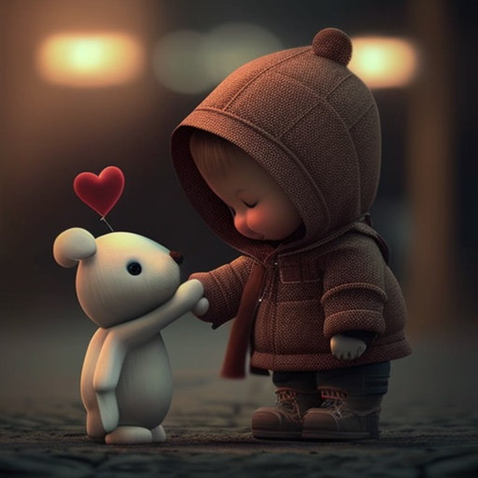 What is Love | Child and Teddy Printable Art | Love Photo | Love Art ...