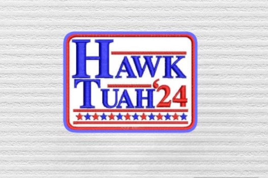 Hawk Tuah 24 Iron on Patch - Etsy