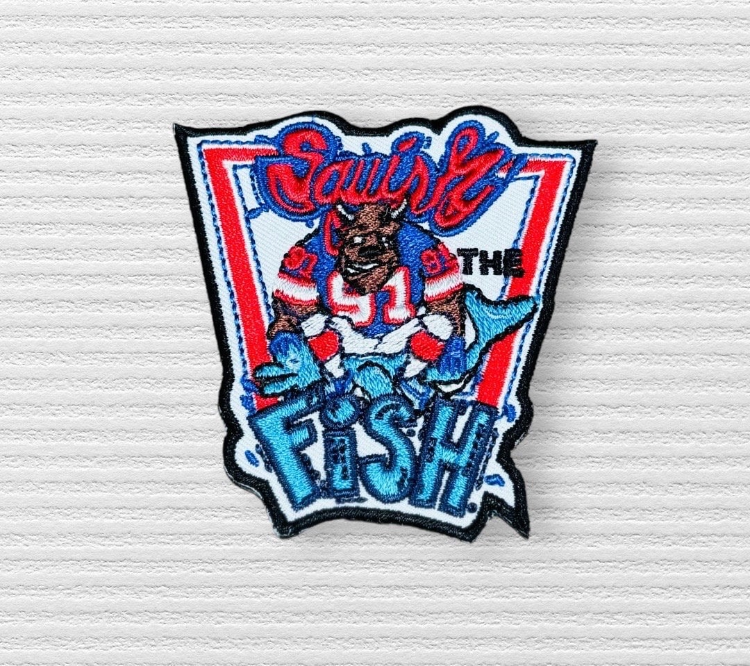 Buffalo Football Squish the Fish - Etsy