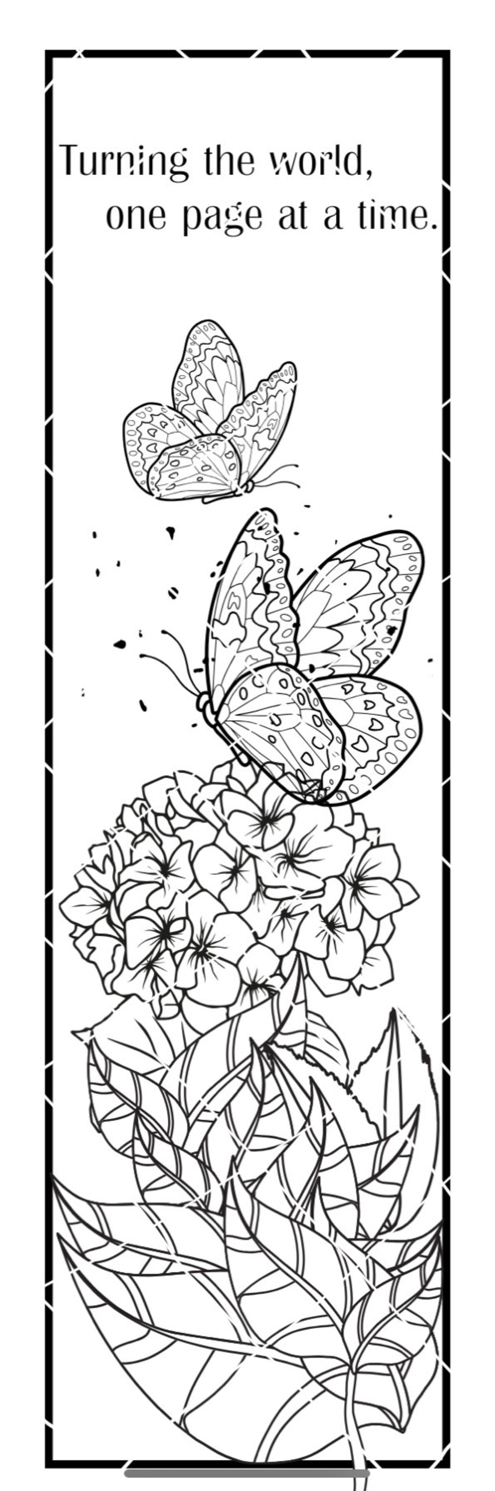 Book Tracker Bookmarks Printable Motivational Colourable - Etsy