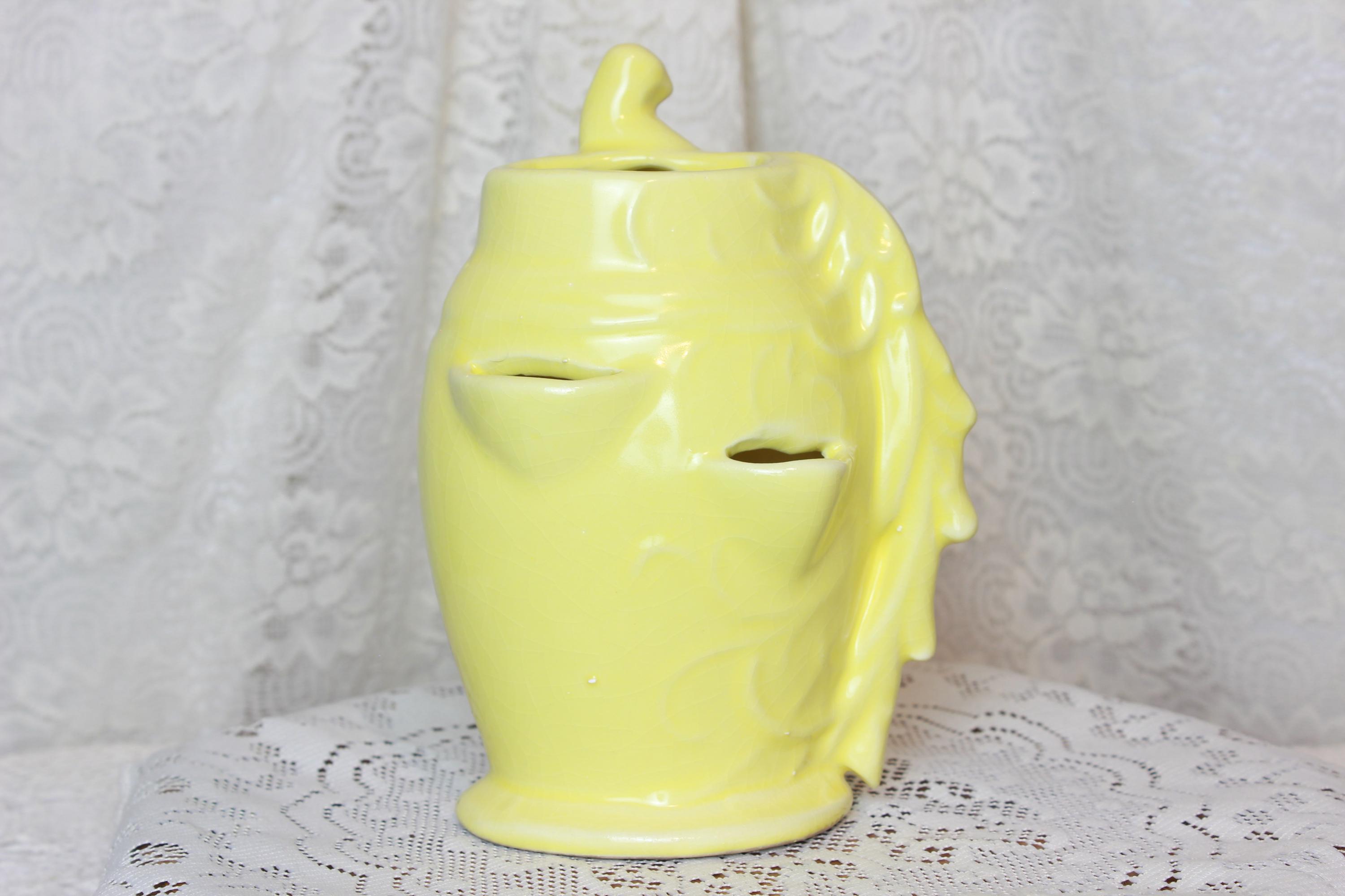 Vintage Mccoy Bird of Paradise Strawberry Planter - Vtg MCP Peacock ...
