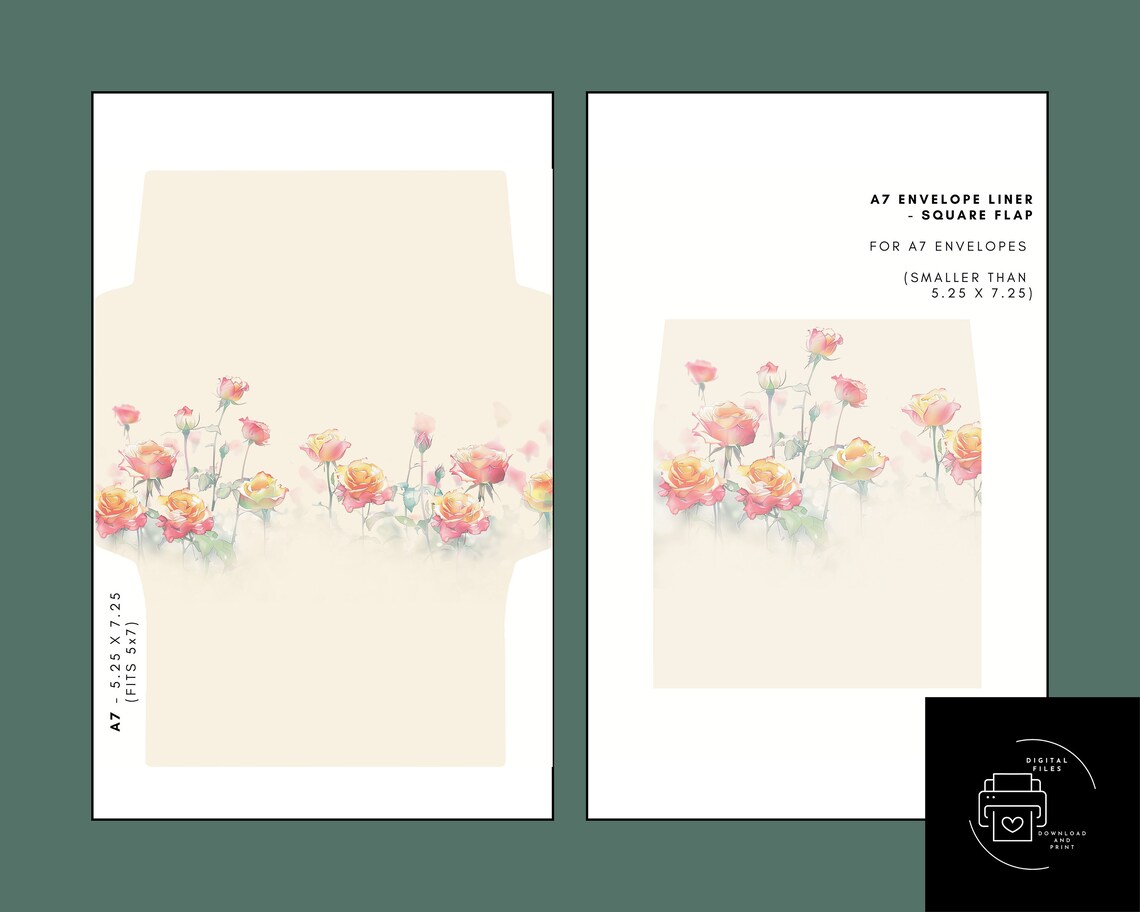 Happy Mother's Day: Rose Garden in Soft, Pastel Watercolor, Printable ...