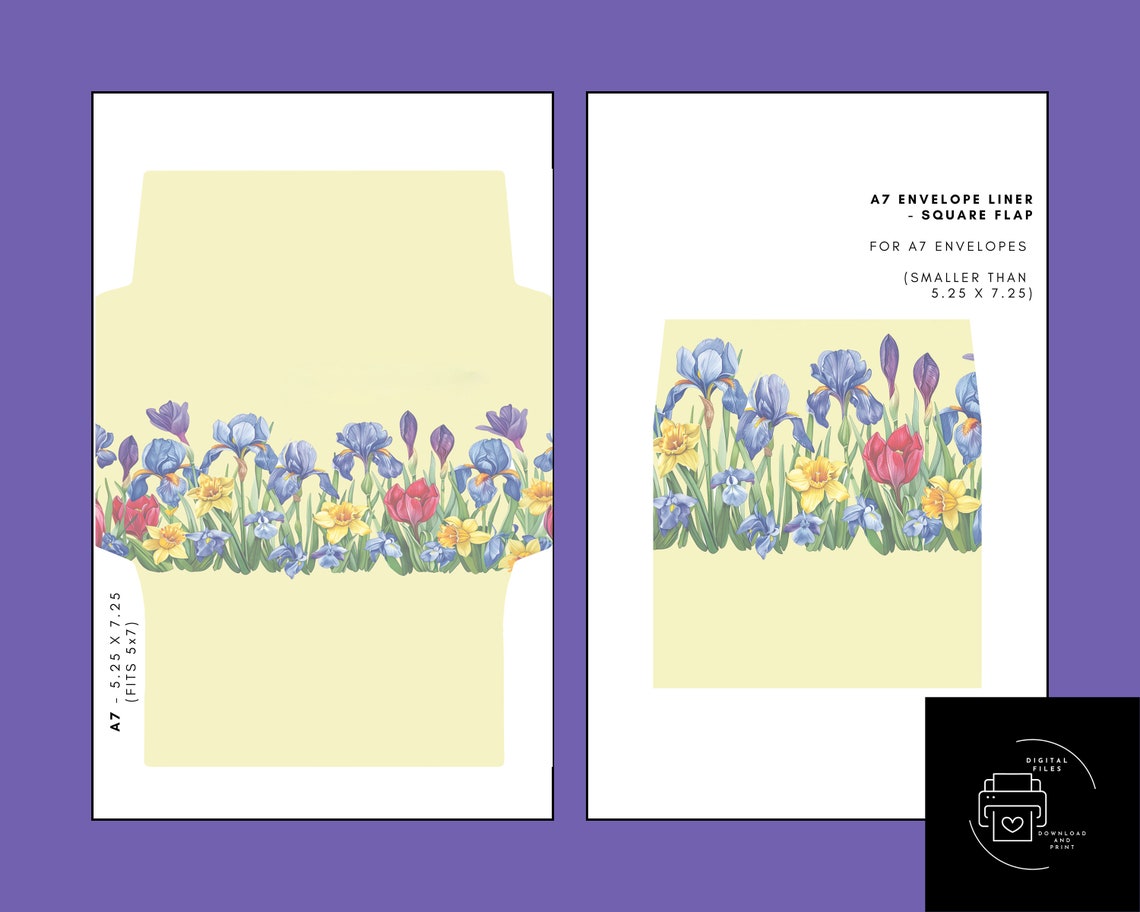 Happy Mother's Day: Bright Watercolor Spring Flower Garden Printable ...