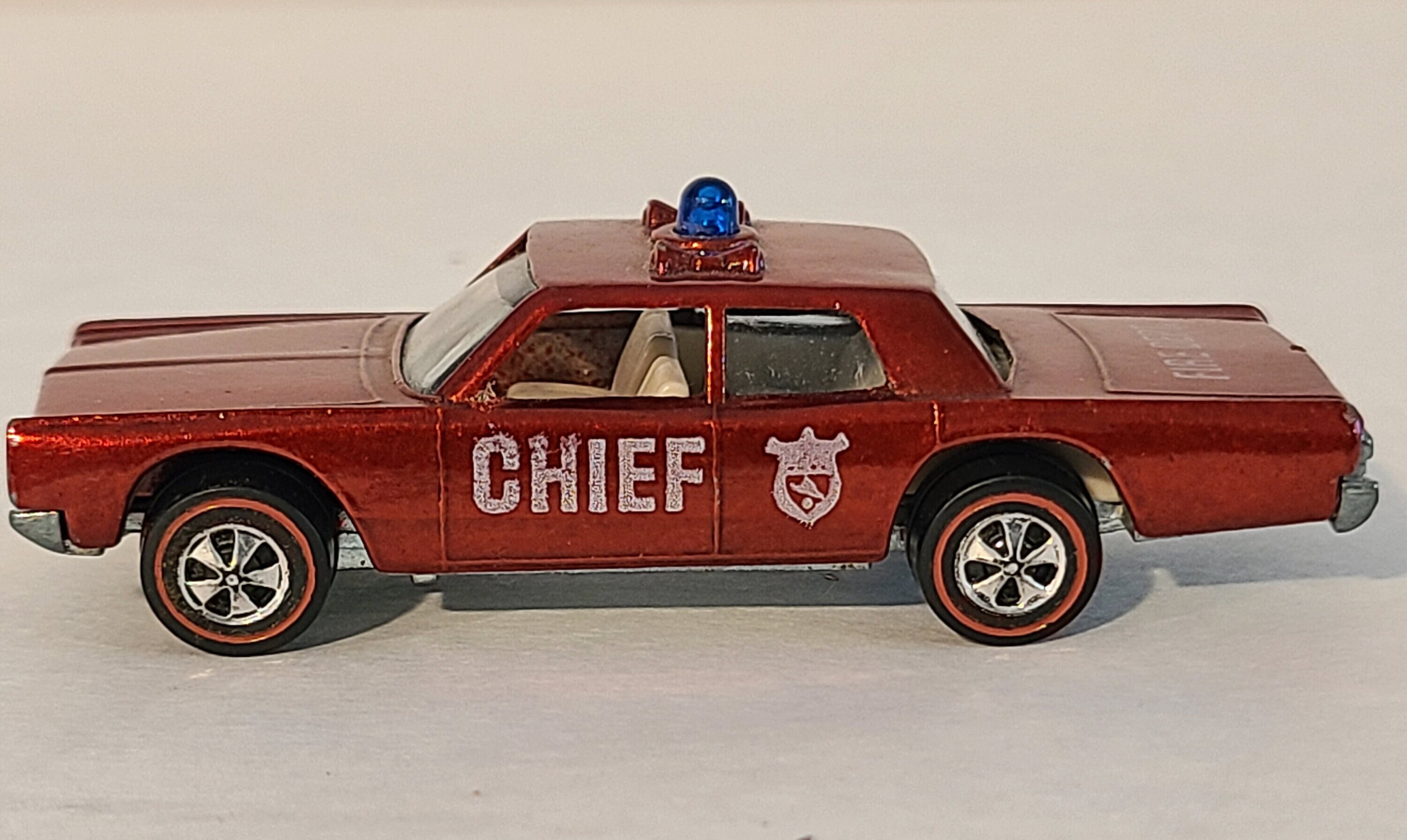 1970 Hot Wheels "fire Chief Cruiser" Vintage Die Cast Toy Car - Etsy