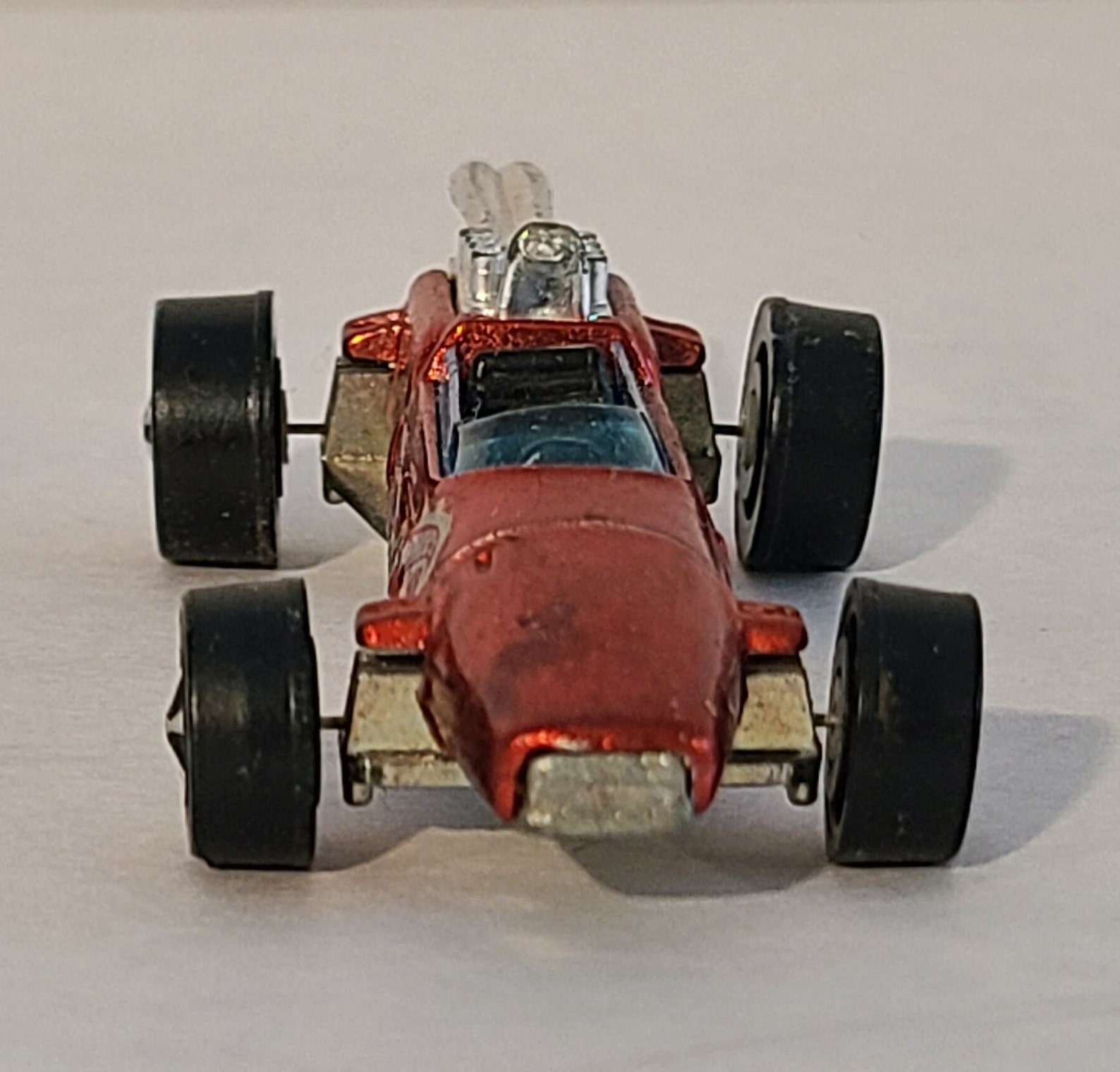 1969 Vintage Hot Wheels brabham Repco F1 Red Line Diecast Red Race Car ...
