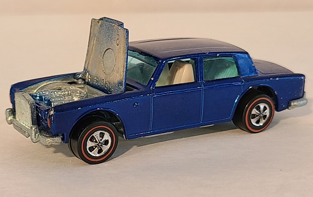 1969 Hot Wheels "rolls Royce Silver Shadow" Vintage Diecast Toy Hot Rod ...