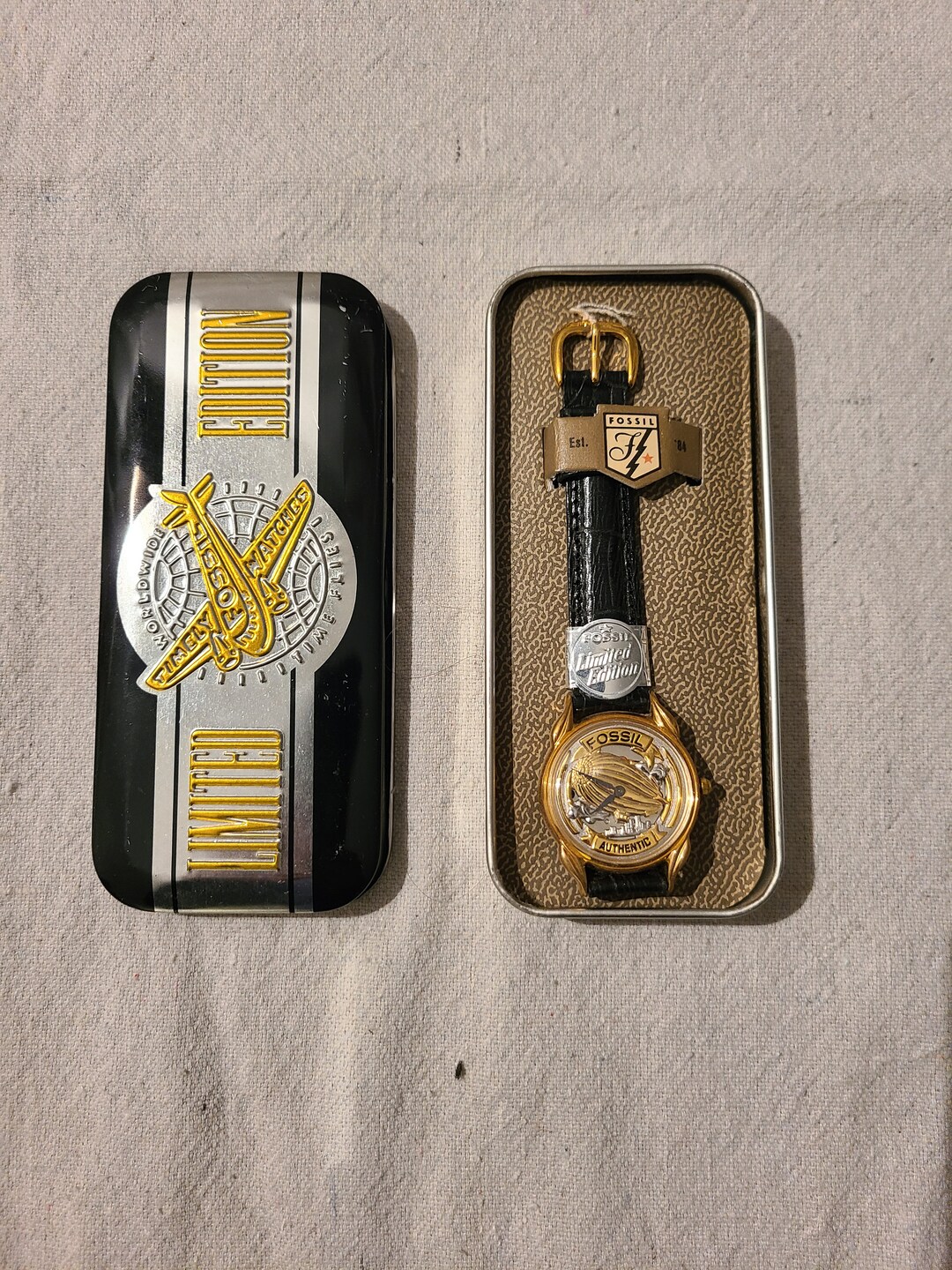 Fossil Limited Edition Really Cool Blimp or Dirigible Nice New Watch - Etsy