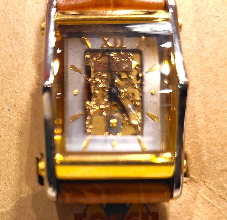 Vintage Fossil Women's Watch New in Case - Etsy