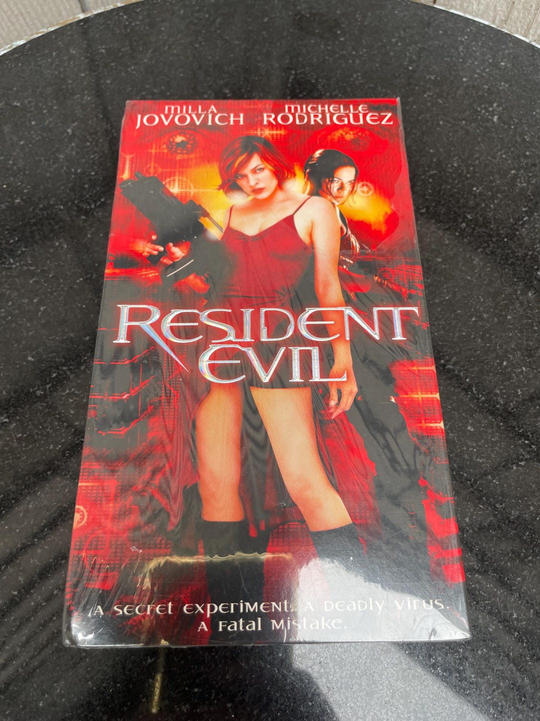 Resident Evil 2002 VHS Cassette Tape Movie Sealed Read Below - Etsy