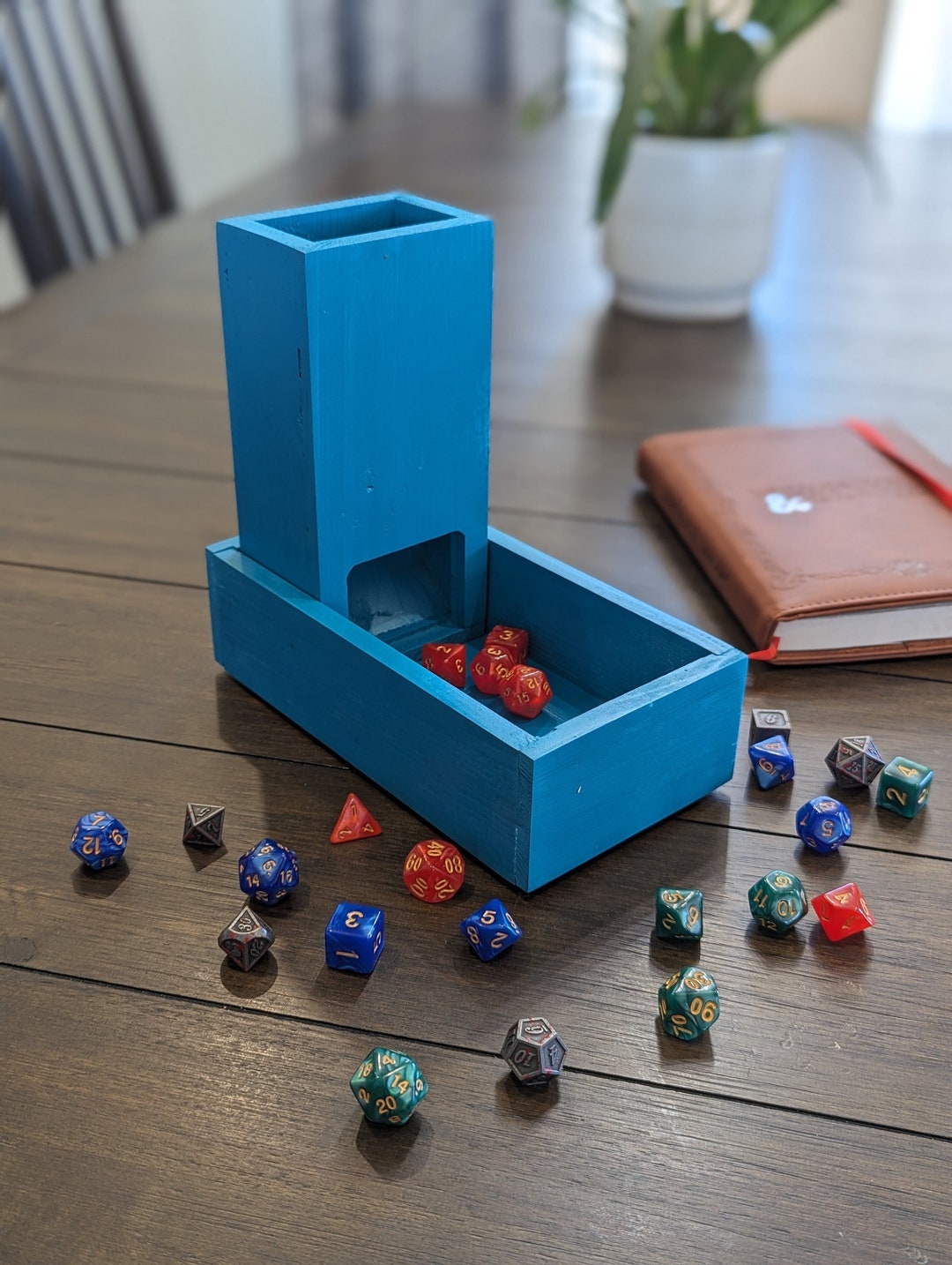 Custom Paint Dice Tower and Tray Made to Order - Etsy