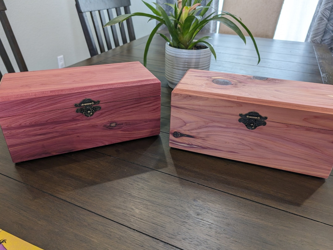 Aromatic Cedar Keepsake Box- Made to Order! - Etsy