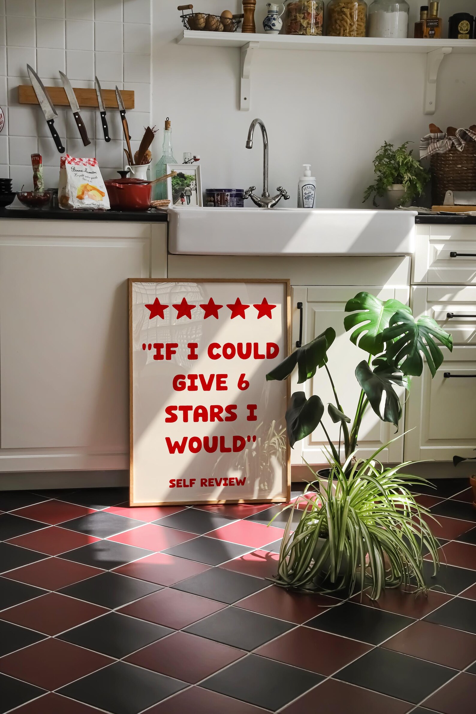 Funny Kitchen Print, 5 Star Food Review Poster - Etsy