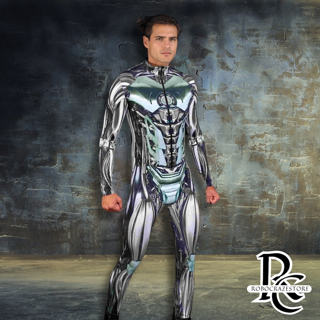 Robot Costume Droid Costume Steampunk Bodysuits the Future Robot ...