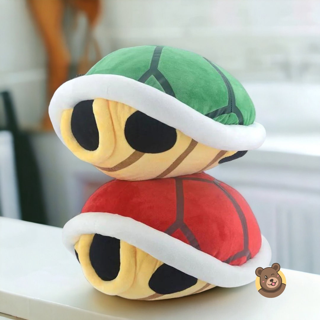 Koopa Troopa Super Mario Bros Shell Plush Toy, Koopa Troopa Mario Kart ...