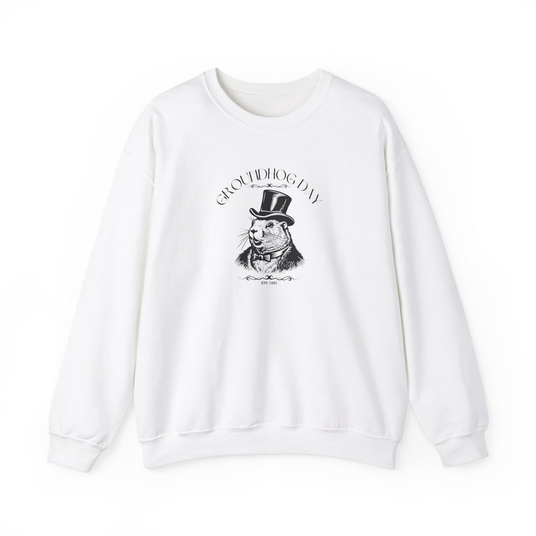 Groundhog Day Sweatshirt, Groundhog Gifts, Groundhog Sweatshirt ...