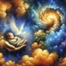 Painting of Baby in God's Hands, Life Before Conception, Sent From ...