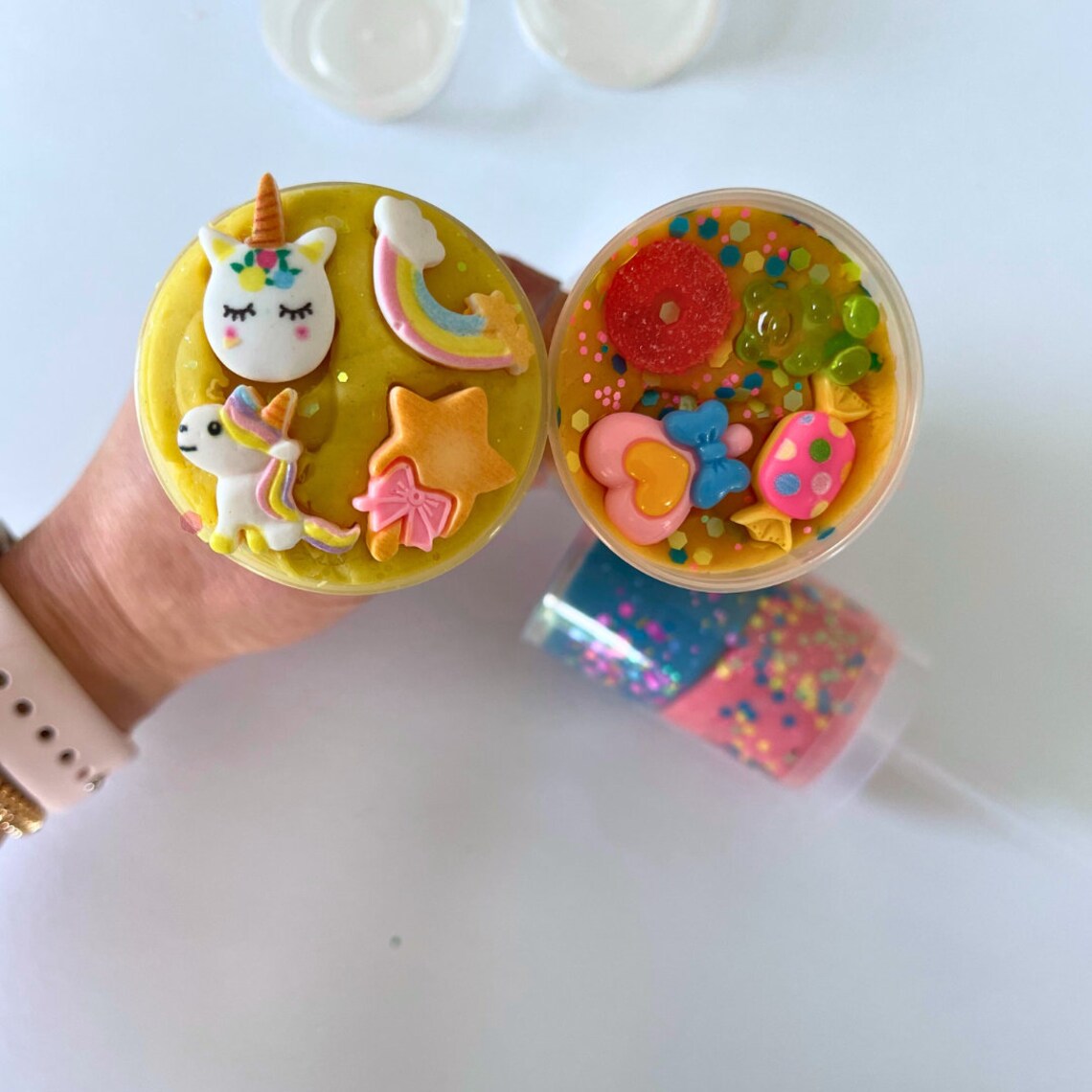 Push Pop Unicorn Candy Plydoh, Playdough, Party Favor for Kids - Etsy