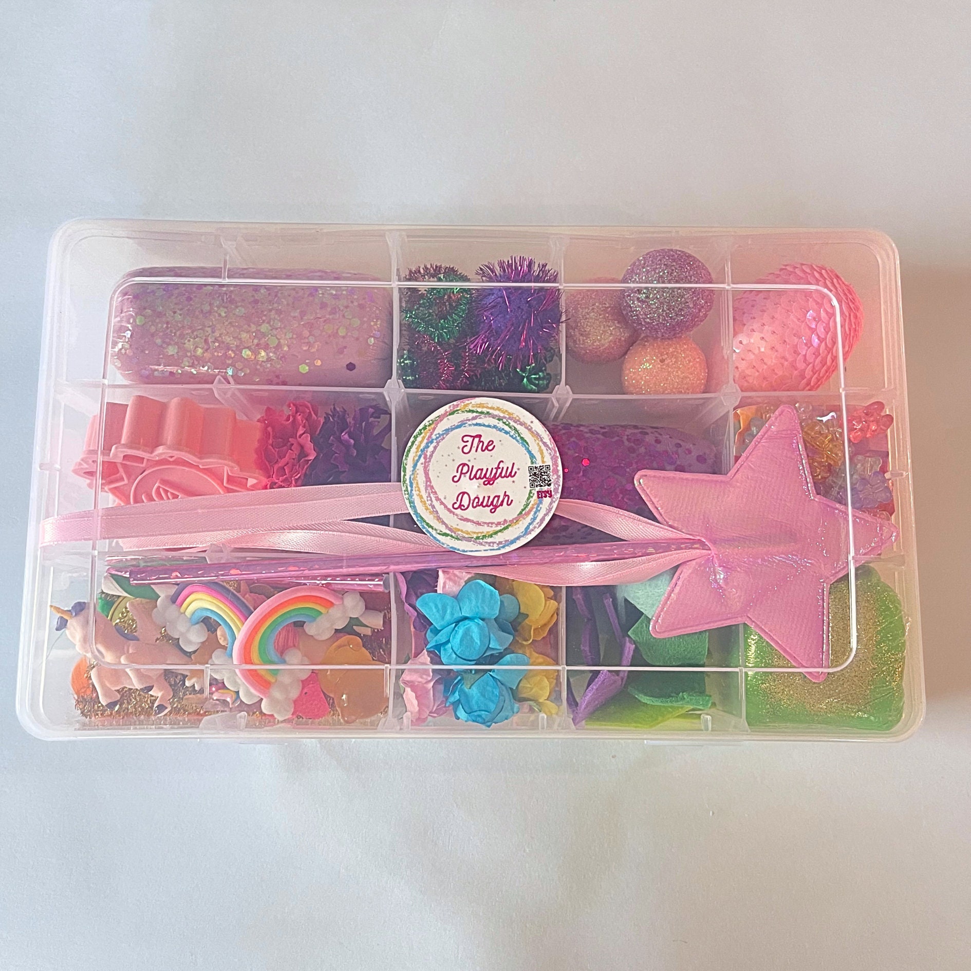 Magical Unicorn World Playdoh Kit, Playdough, Party Birthday Favor. - Etsy