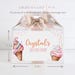 Ice Cream Gable Box Label: Editable Candy Box Template (PDF) - Etsy