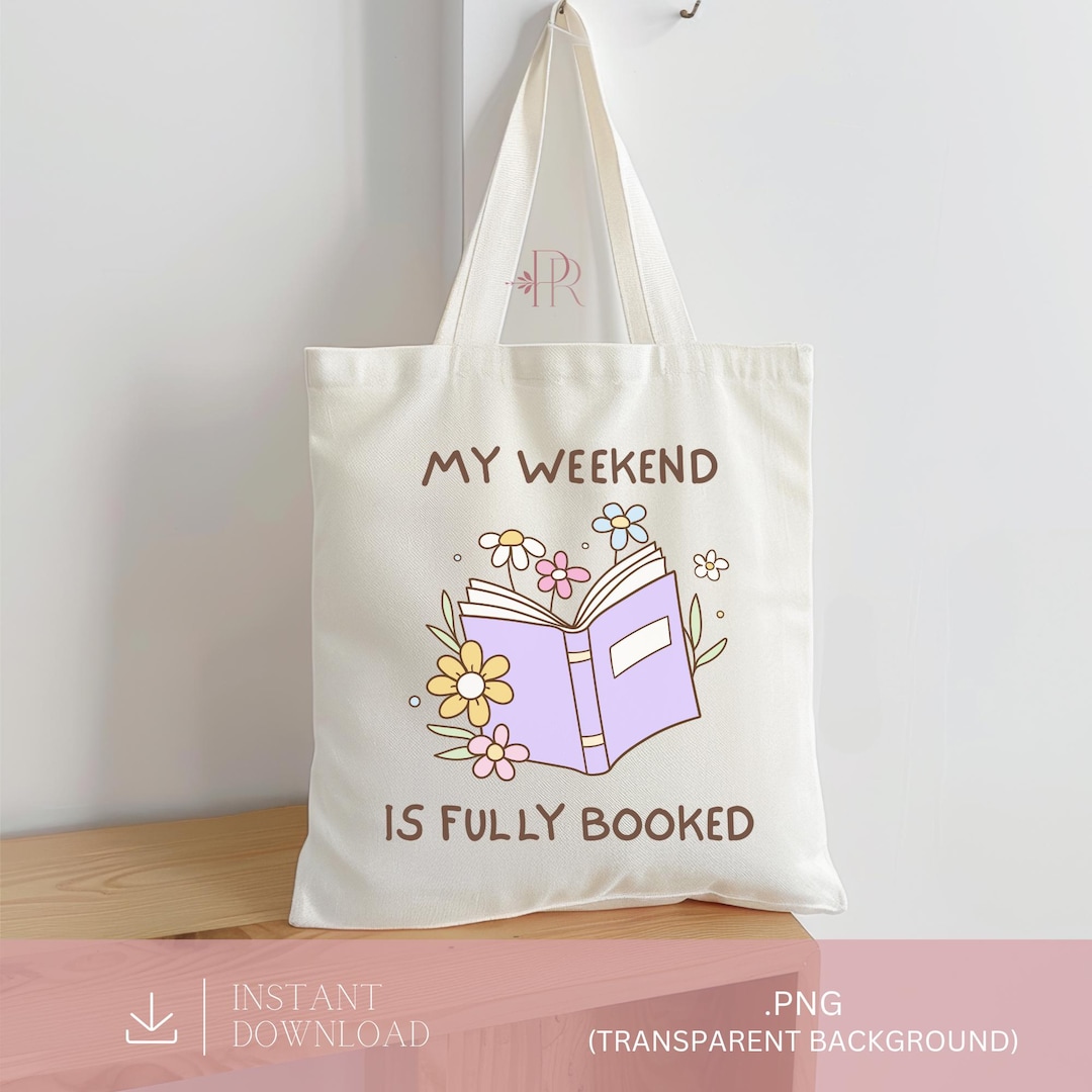 Book Bag Design PNG, Instant Download, for Sublimation Projects, Canvas ...