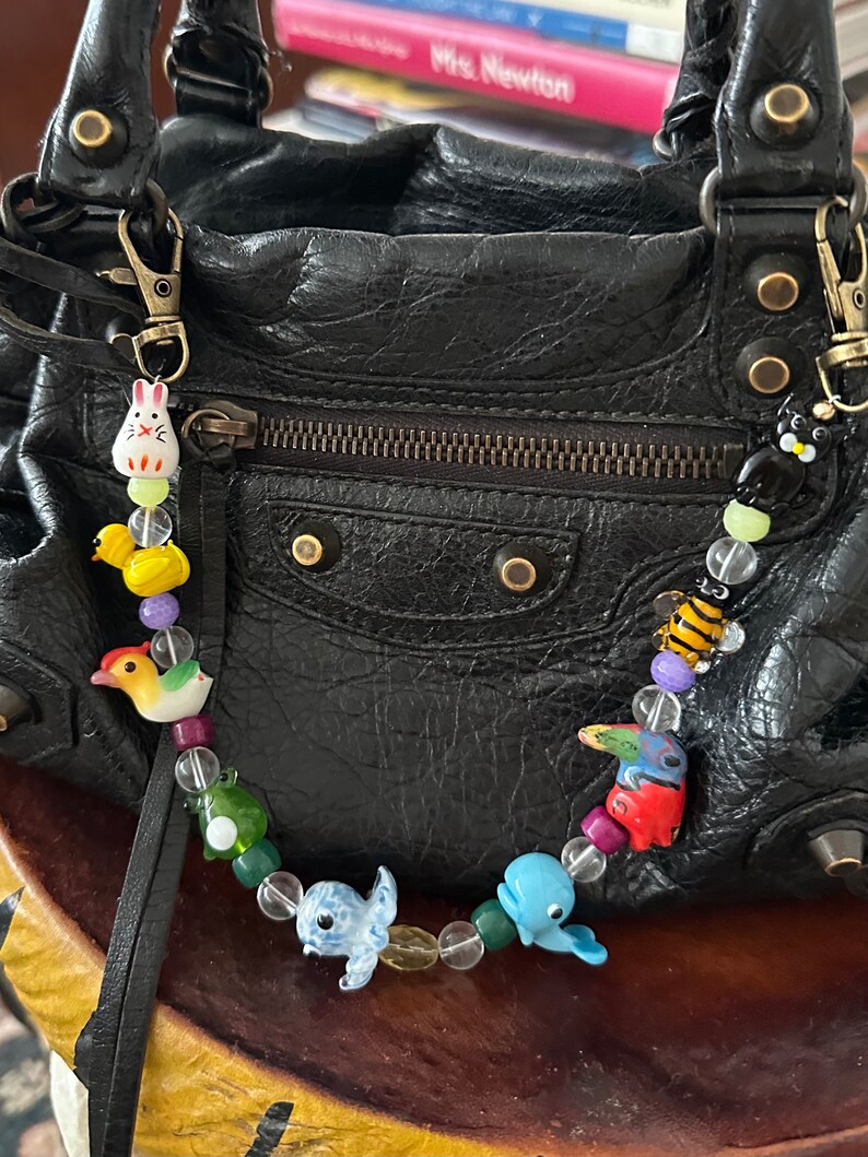 Party Animal Bag Charm - Etsy