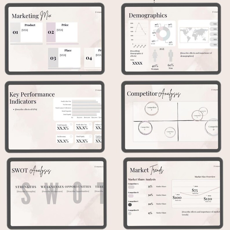 Marketing Presentation Template Marketing Plan Powerpoint Marketing ...