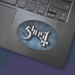 The Band Ghost LOGO Sticker Pixel - Etsy UK