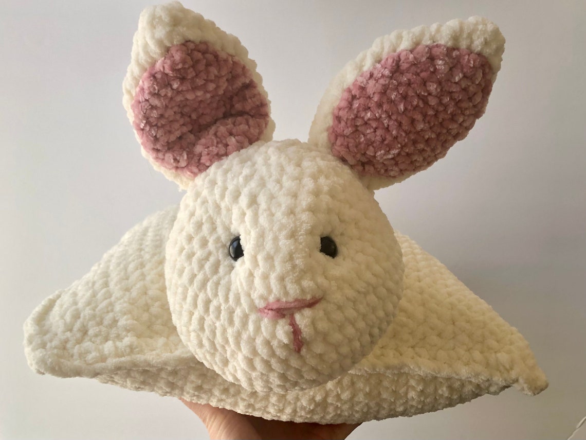 PDF PATTERN. Crochet Bunny Pillow Pet Pattern. Beginner Friendly ...