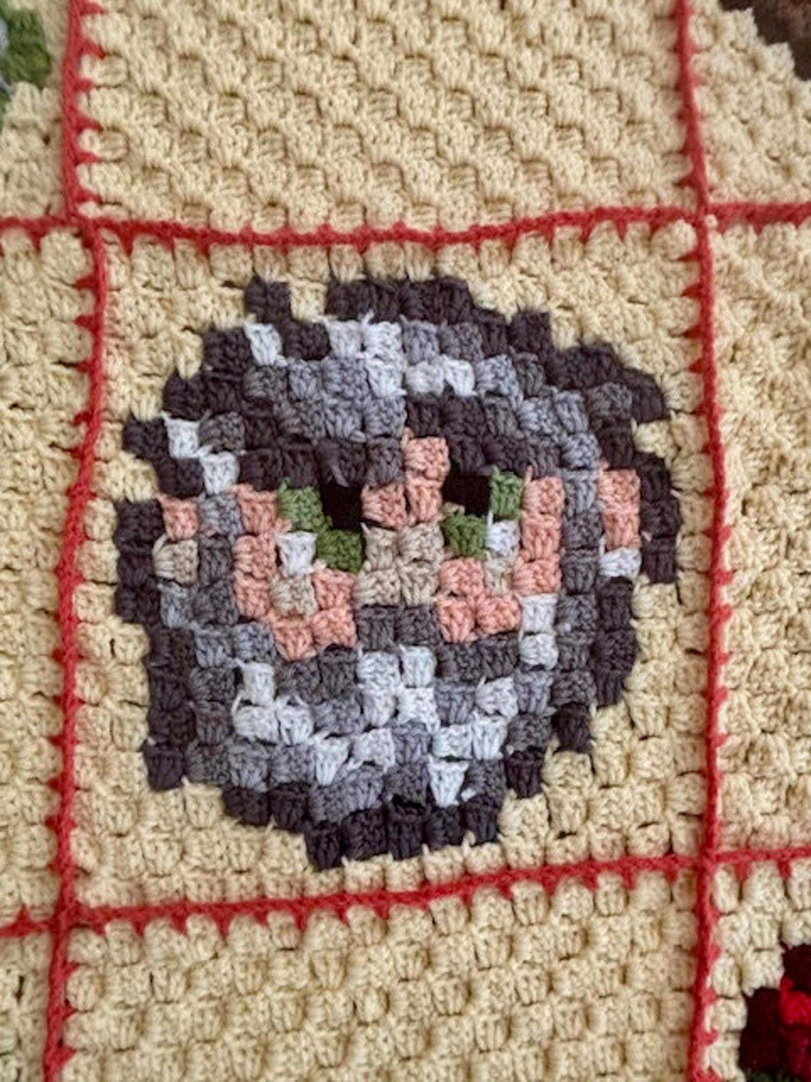 PDF PATTERN. Crochet Stardew Valley Inspired Blanket! Linus and His ...