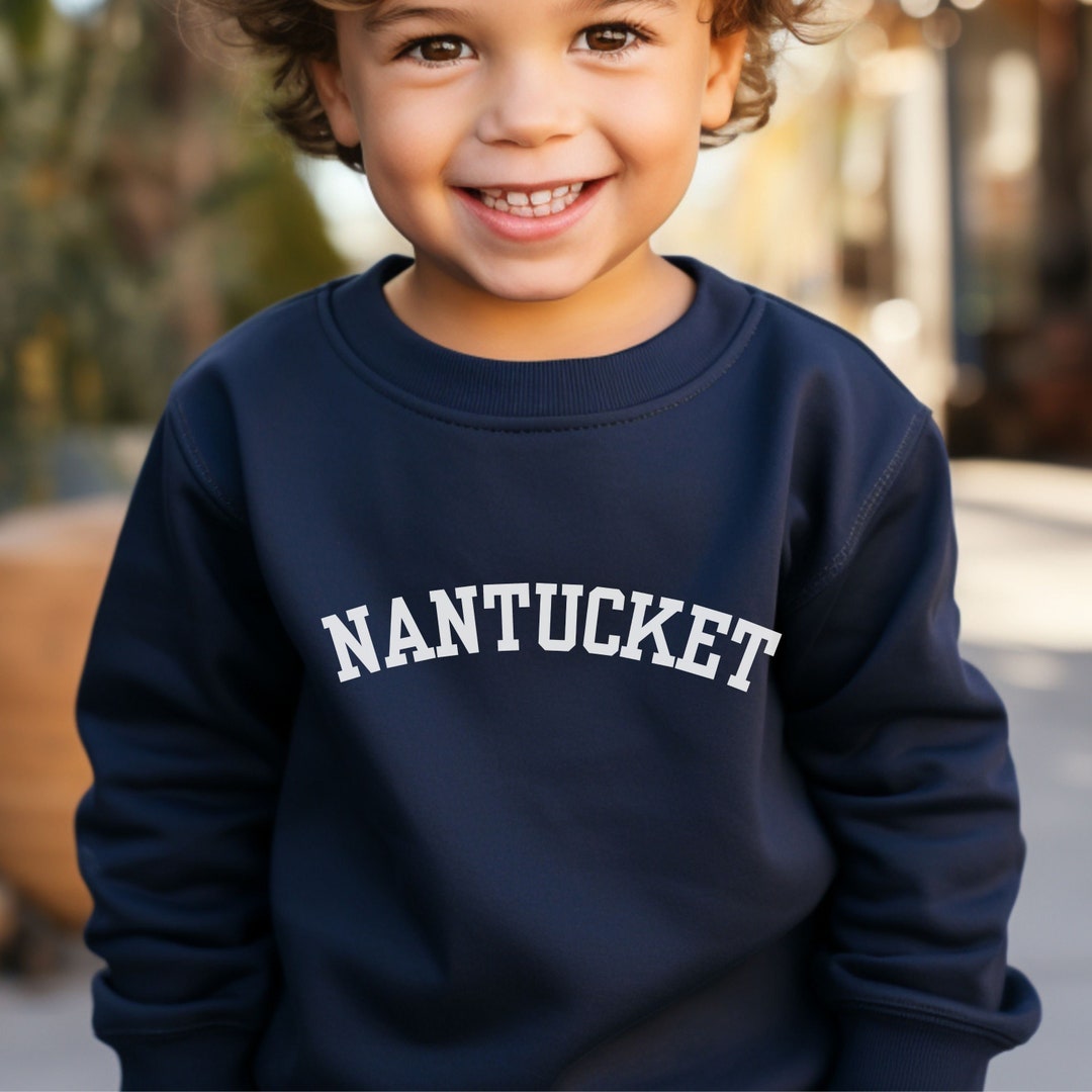 Nantucket Kids Crewneck Sweatshirt Preppy Kids Nantucket Shirt for Kids ...