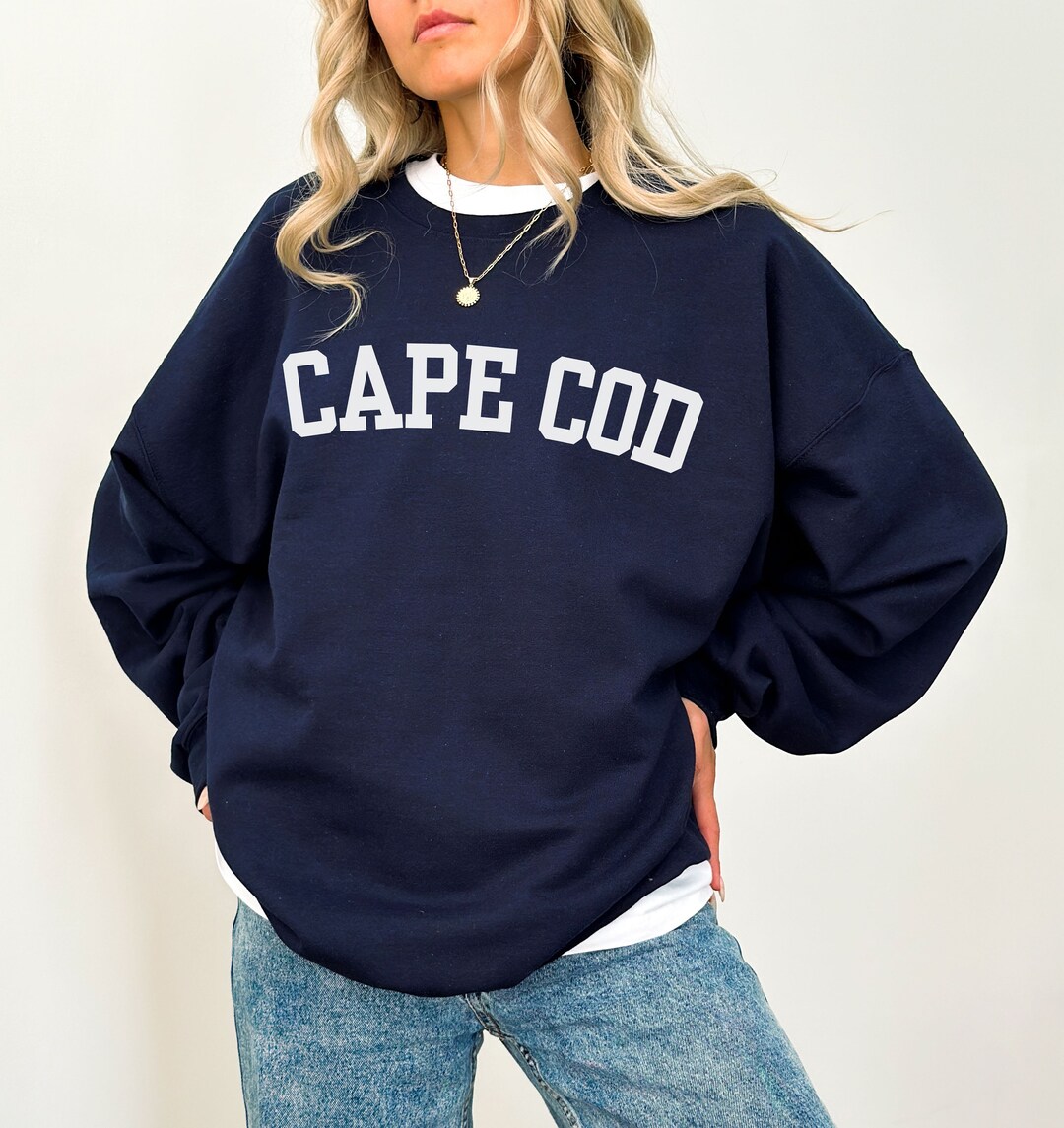 Cape Cod Sweatshirt for Cape Cod Gift for Her Cape Cod Shirt Oversized ...