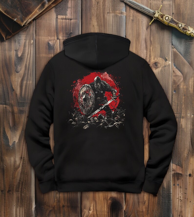 Viking Hoodie, Viking Warrior Hoodie, Viking Gift Ideas Viking Lover ...