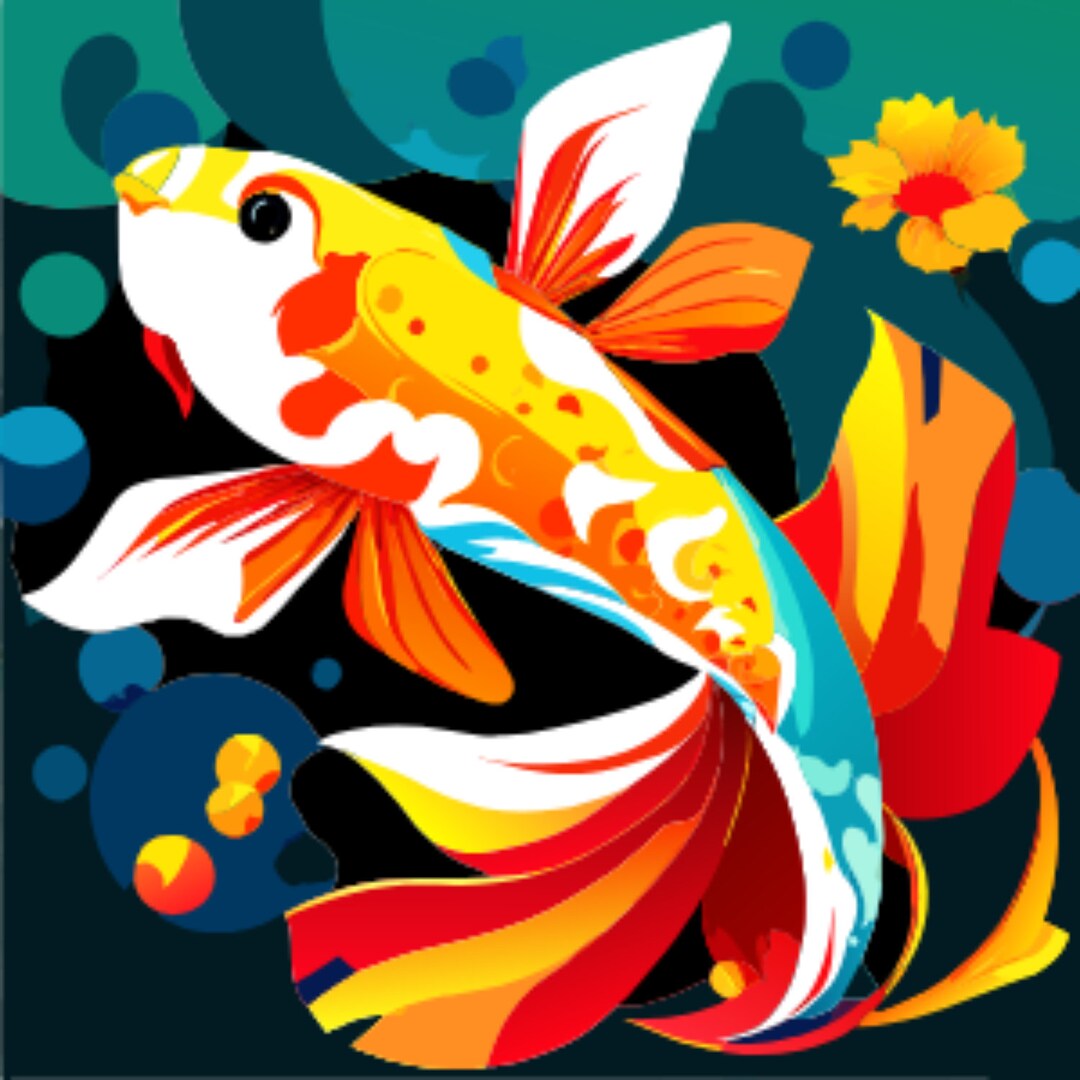 Japanese Traditional Colorful Koi Fish Tattoo Art. - Etsy