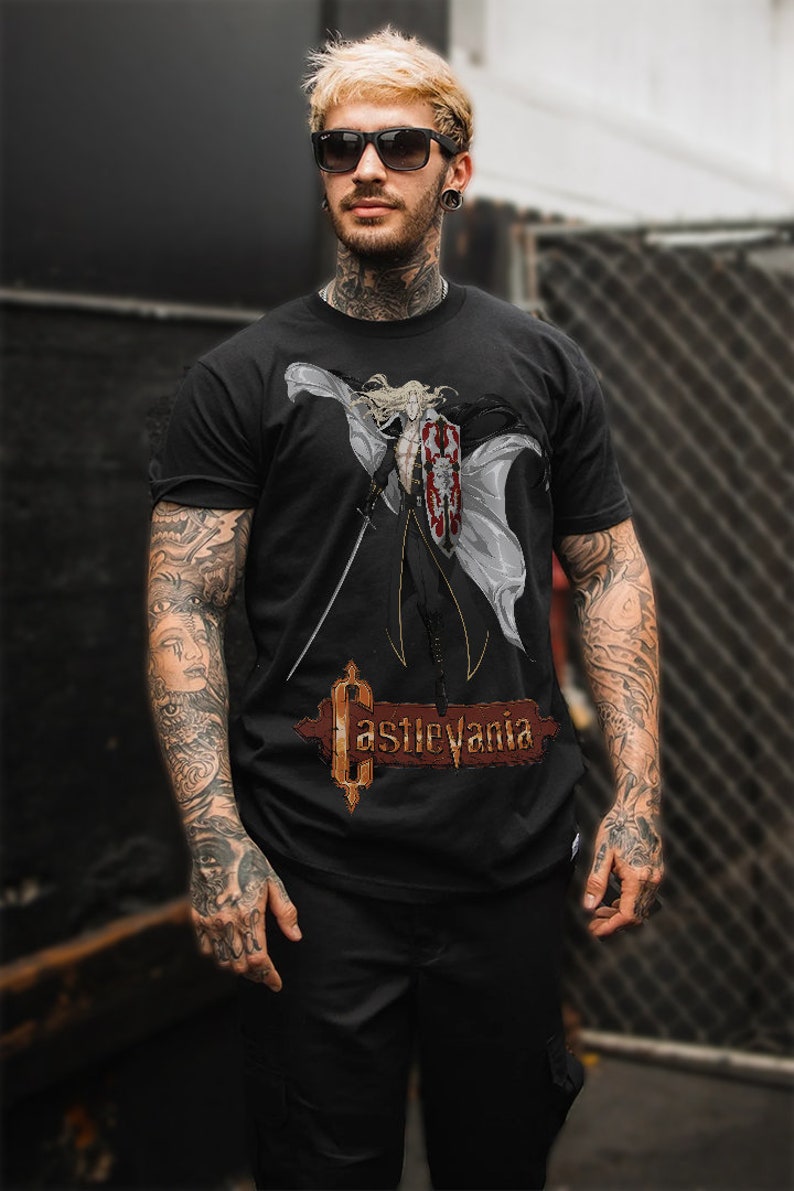Shirt Alucard Castlevania - Etsy