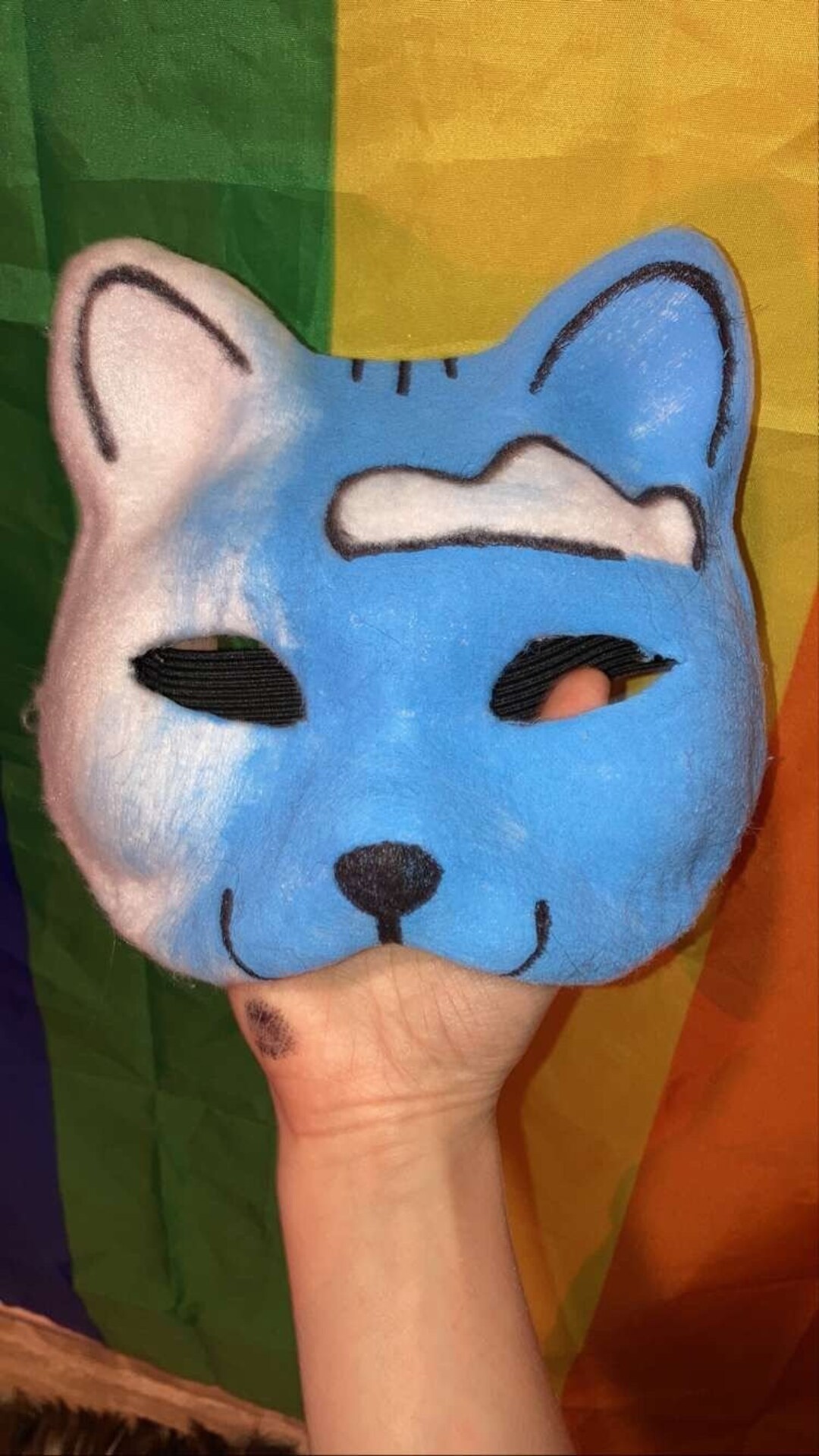 Sky Theme Therian Cat Mask! - Etsy