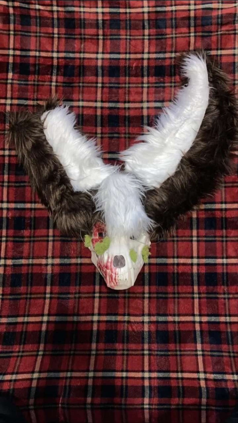 Skull Dog Mask READ DESCRIPTION - Etsy