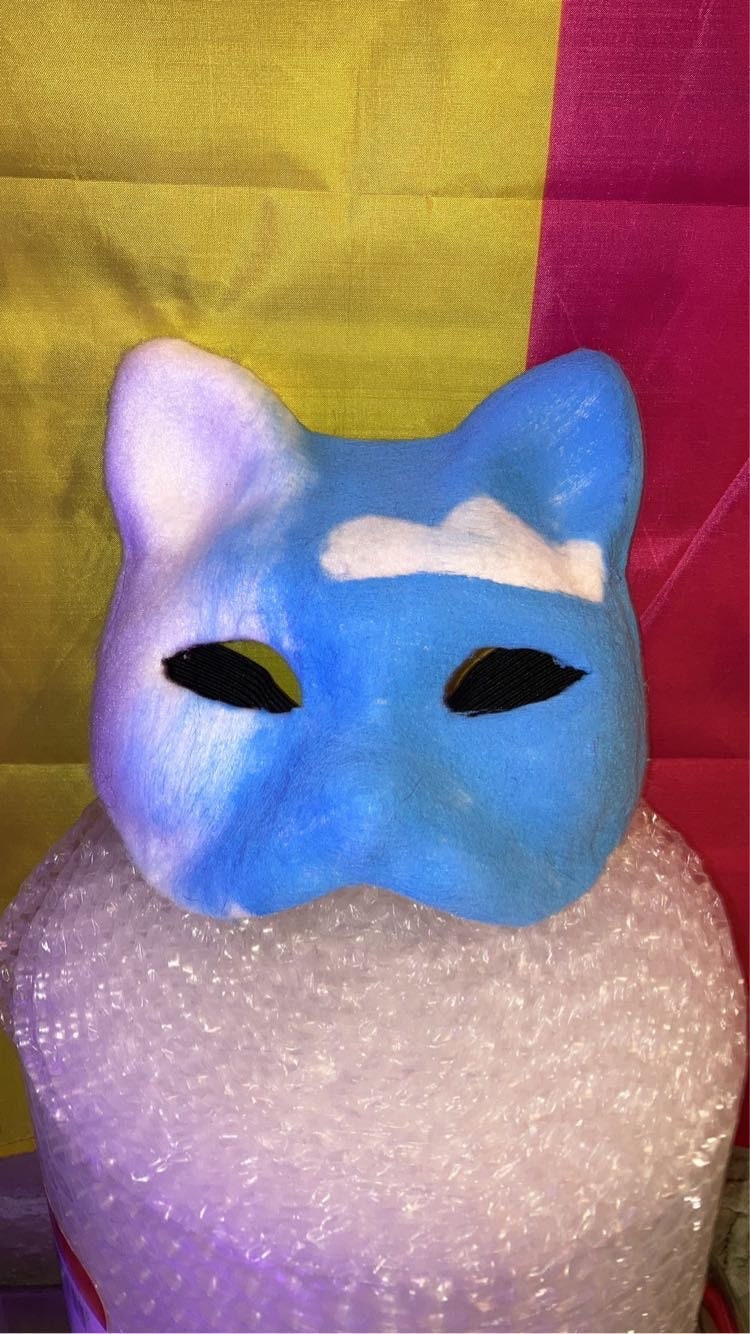 Sky Theme Therian Cat Mask - Etsy