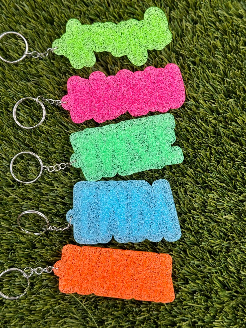Name Keychain, Name Tag, Backpack Name Tag, Keychains, Bag Charms and ...