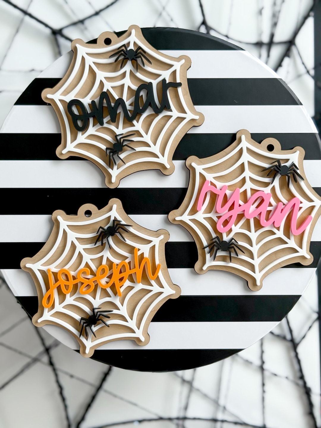 Spider Web Boo Basket Tag for Kids | Halloween Gift Tag | Trick or ...