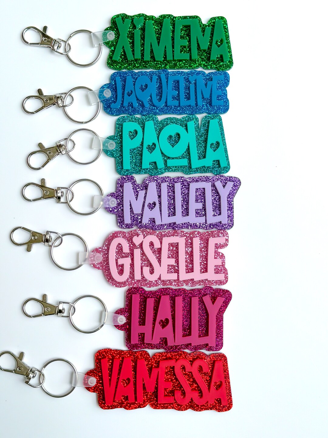 Name Keychain, Name Tag, Backpack Name Tag, Keychains, Bag Charms and ...