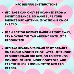 NFC Tag Emergency Contact for Kids and Adults Backpack Tag Acrylic ...